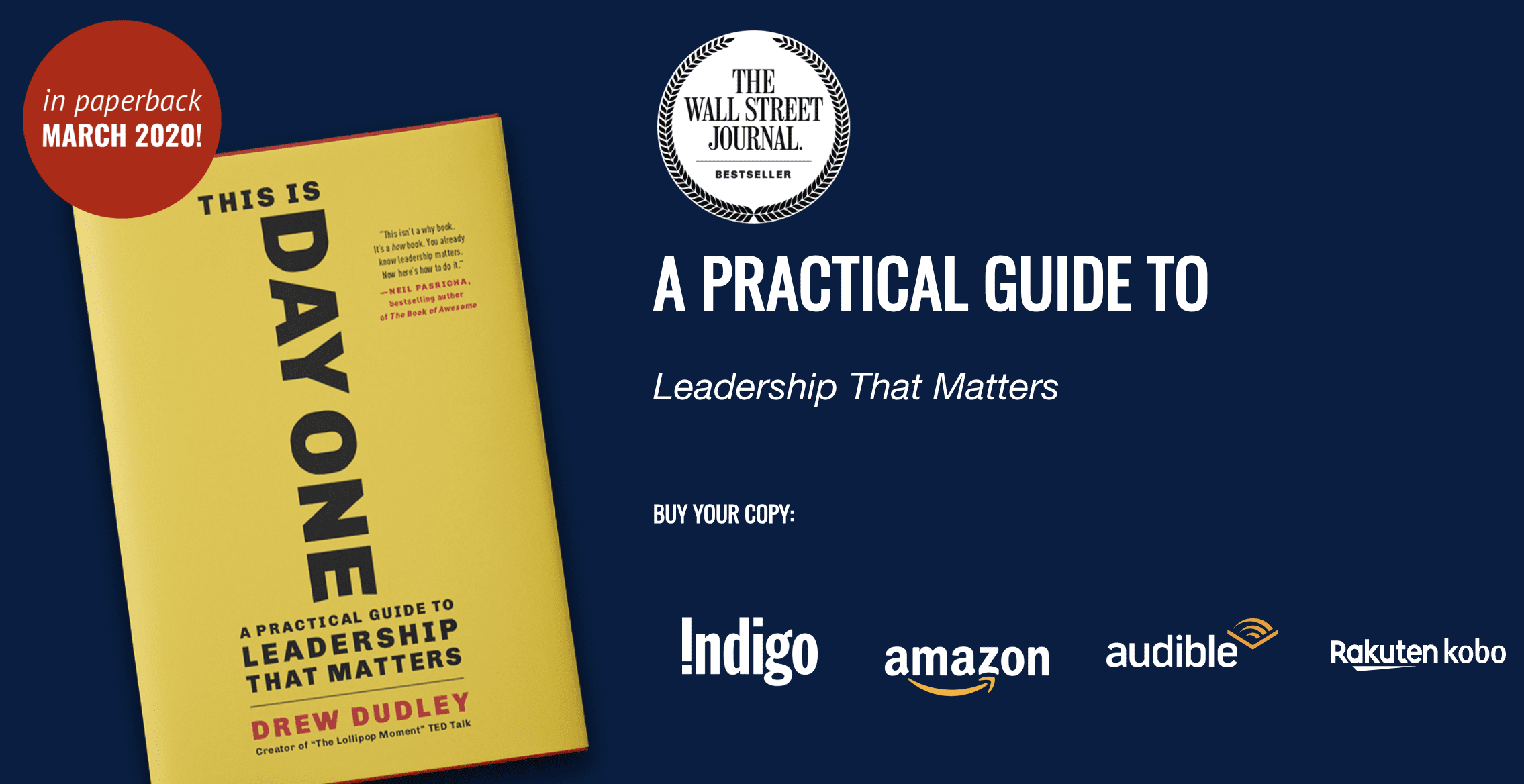 Book Review: “Day One” by Drew Dudley | Garth Nichols